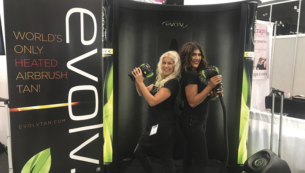 Evolv Tan Up Close & Personal with Megan Pralle Customer Relations ...
